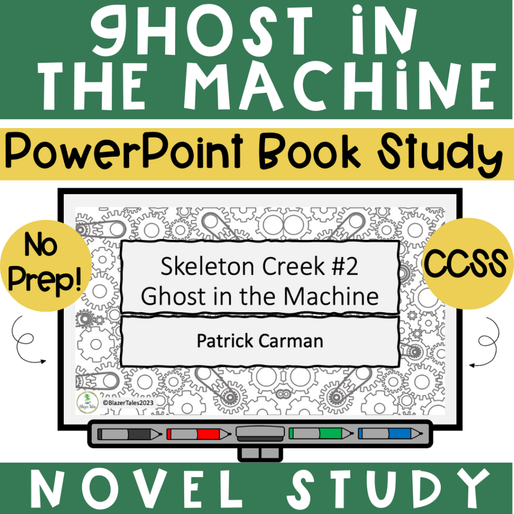 Skeleton Creek: Ghost in the Machine Novel Study PowerPoint Book #2 ...