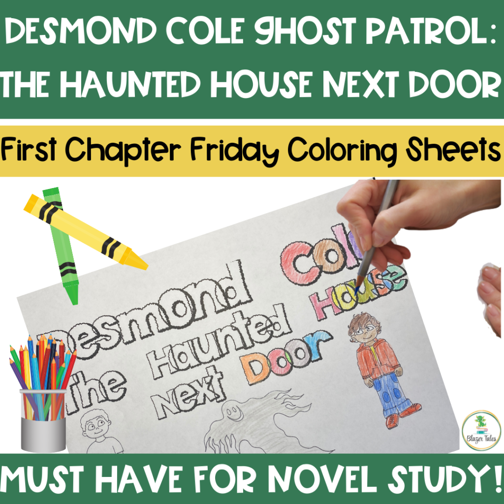 Desmond Cole Ghost Patrol: The Haunted House Next Door Novel Study ...