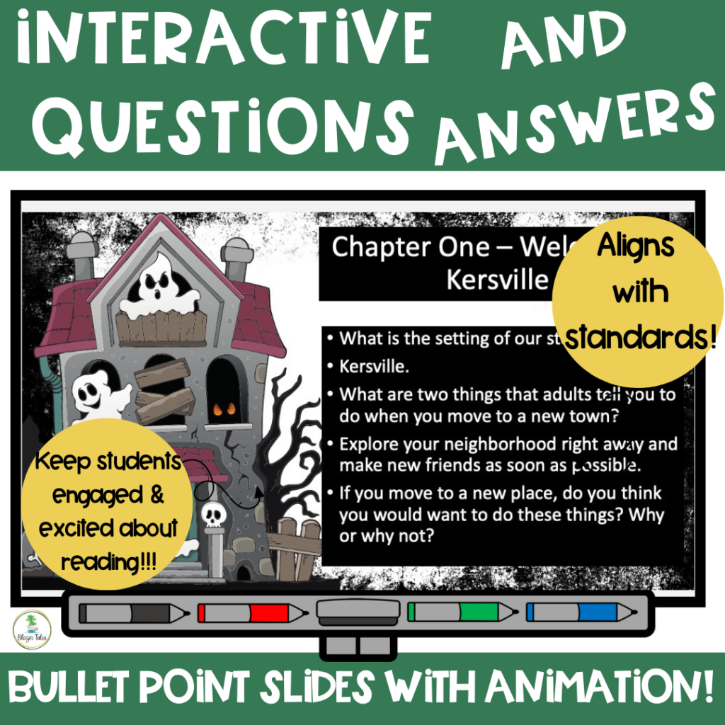 Desmond Cole Ghost Patrol: The Haunted House Next Door Novel Study PP ...