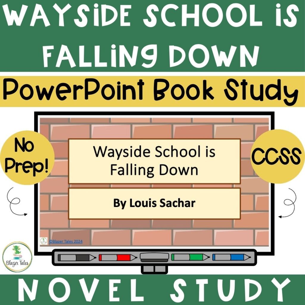 Wayside School is Falling Down Novel Study PowerPoint & First Chapter ...